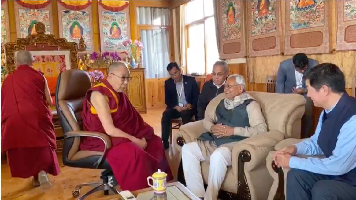 Bihar CM Nitish Kumar meets His Holiness the Dalai Lama and CTA ... Bihar CM Nitish Kumar meets His Holiness the Dalai Lama and CTA ...